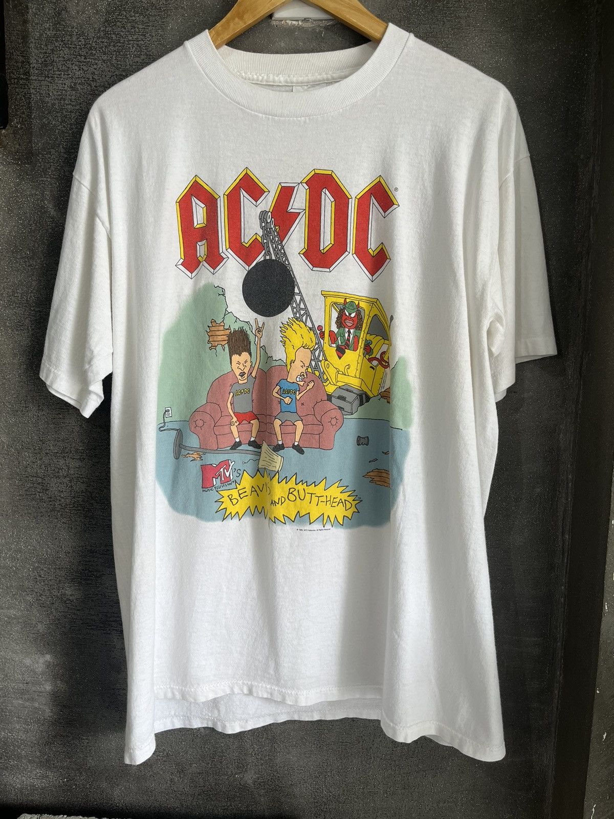 Vintage Vintage 1996 Ac/Dc Beavis and Butthead Rare | Grailed