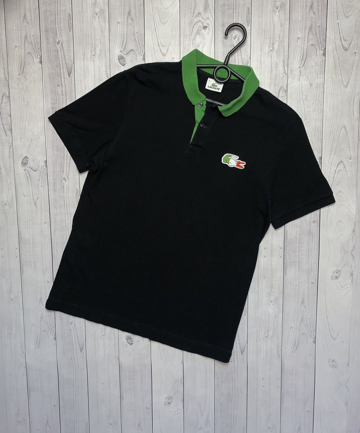 Vintage Vintage Lacoste Italy logo Italia crocodile size M rare | Grailed