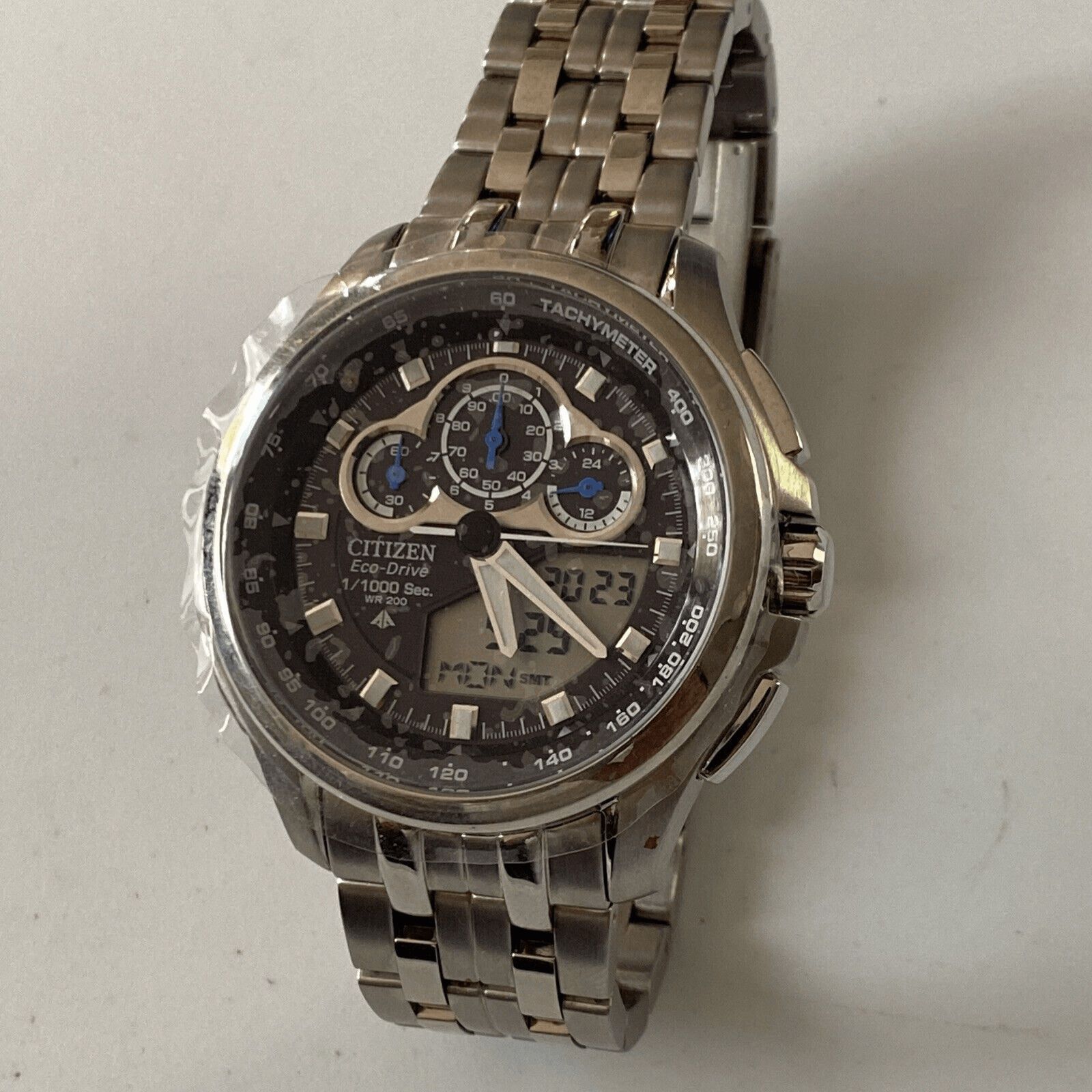 Citizen Citizen Men's Watch Eco-Drive U706 Promaster SST World Time ...