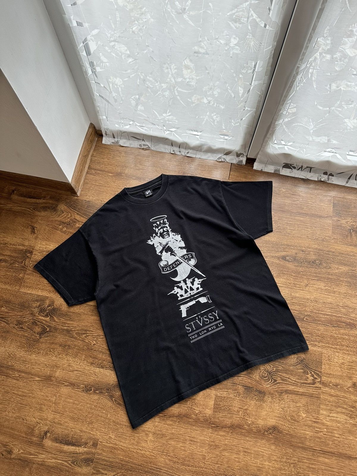 Rare × Stussy × Vintage Vintage Stussy × Nexus 7 Defenders / Offenders T-shirt / Tee | Grailed