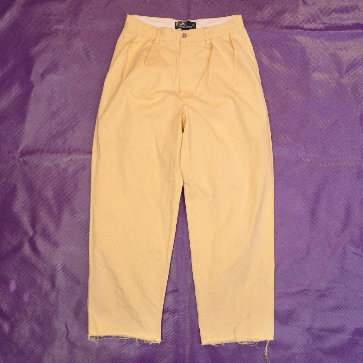 Polo Ralph Lauren × Vintage Polo pleated Andrew pants | Grailed