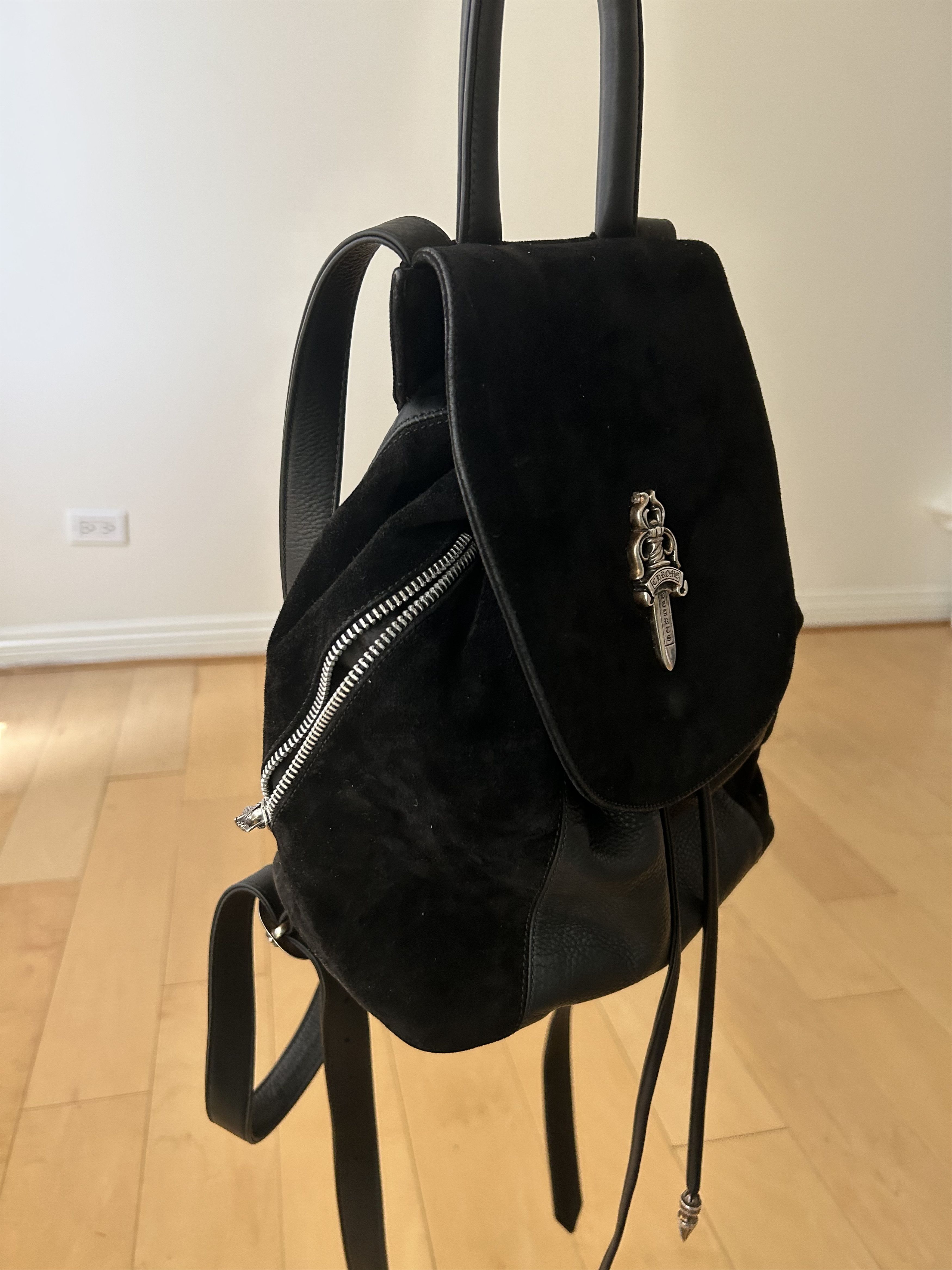 Chrome Hearts Authentic chrome hearts iggy backpack medium | Grailed
