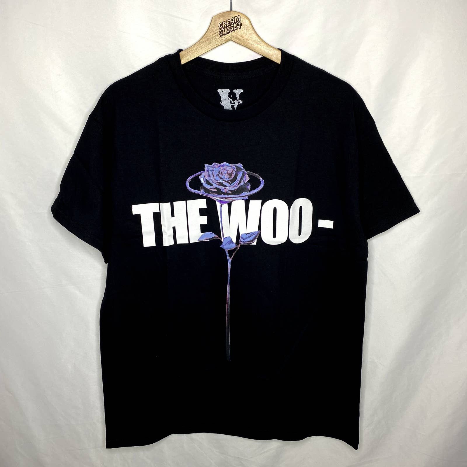 Vlone Pop Smoke Shoot for the Stars The Woo Rose Tour Merch Tee XL ...