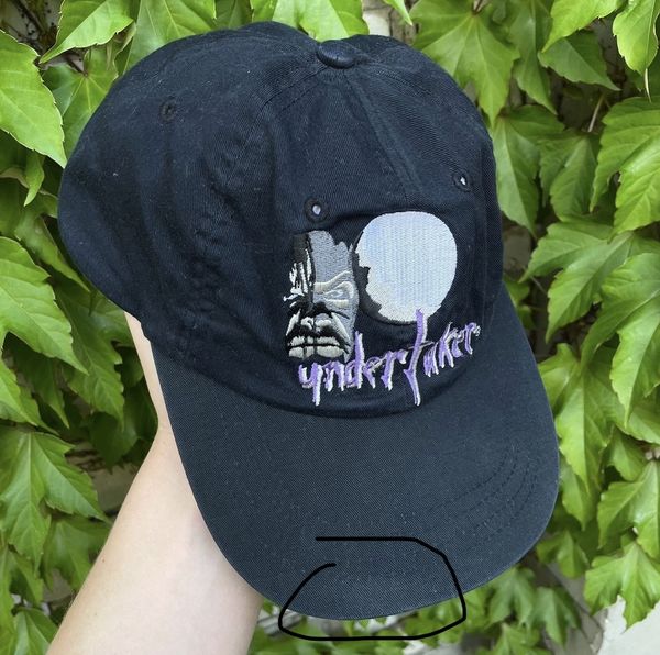 Vintage Vintage 1998 WWF Undertaker Embroidered SnapBack Hat | Grailed