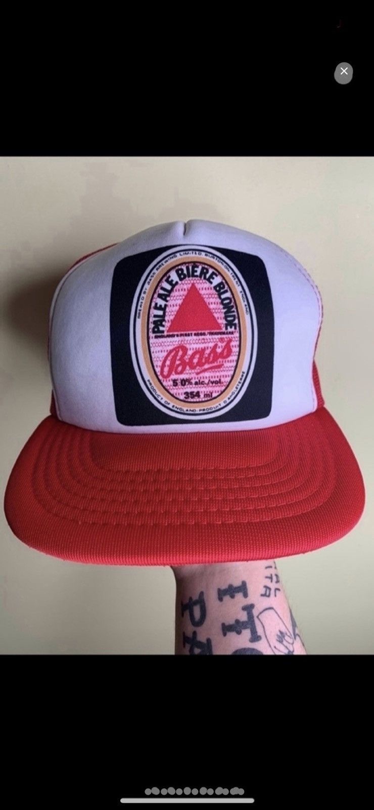 Vintage ***FINAL DROP***RARE 80s Bass Pale Ale beer snapback cap | Grailed