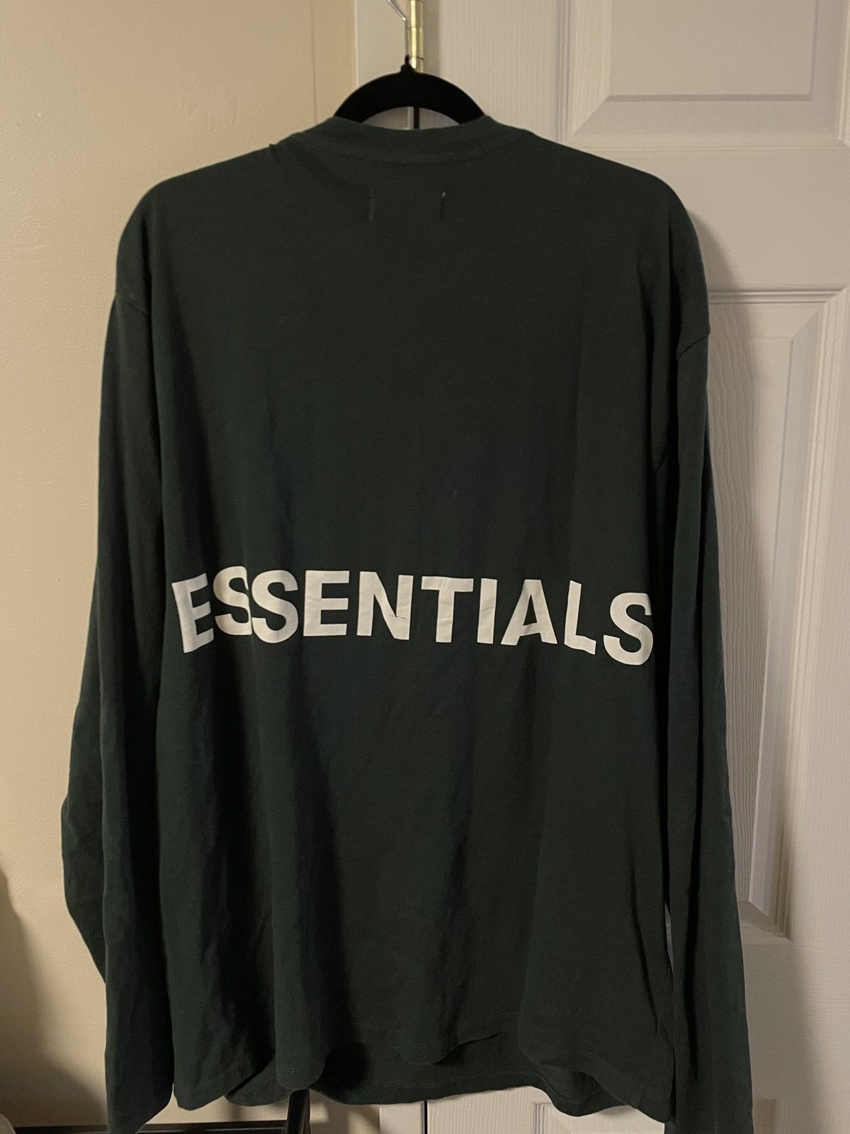 Fear of God × Pacsun Fear of God Essentials Boxy Graphic Long Sleeve ...