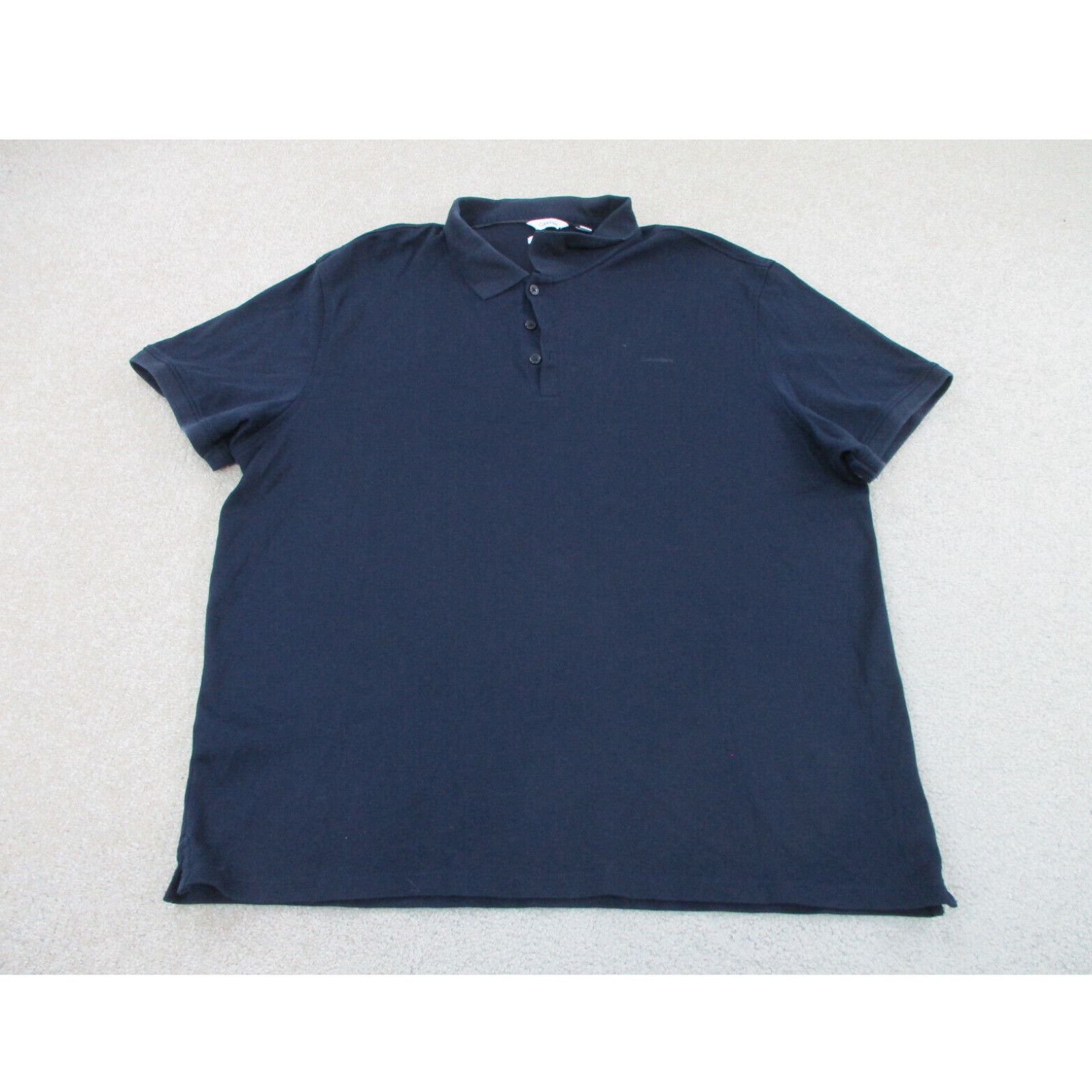 Calvin Klein Calvin Klein Polo Shirt Adult Extra Large Blue Outdoors ...