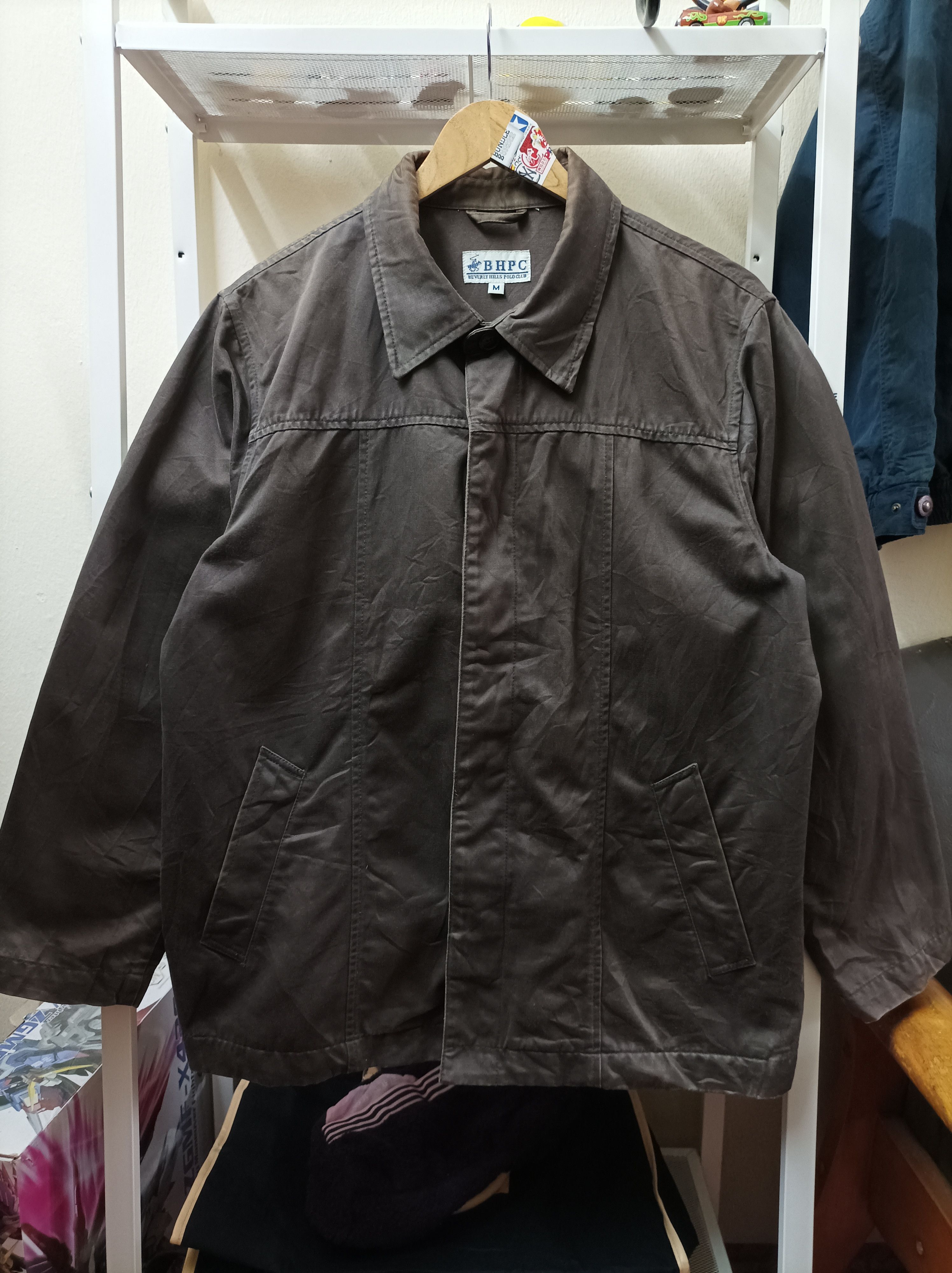 Beverly Hills Polo Club VINTAGE BHPC HARRINGTON/LIGHT JACKET | Grailed