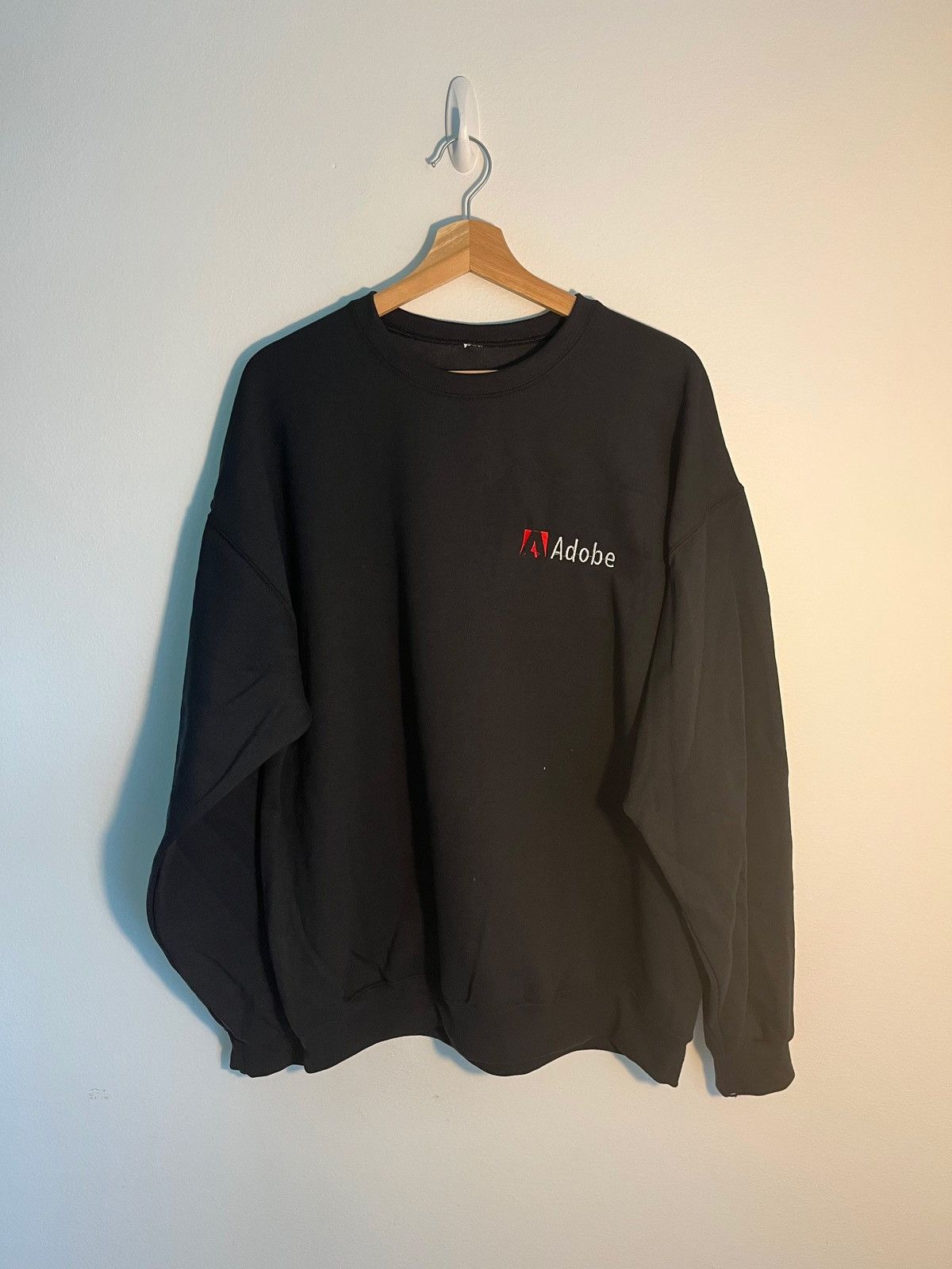 Vintage BLACK ADOBE PHOTOSHOP CREWNECK SWEATSHIRT | Grailed