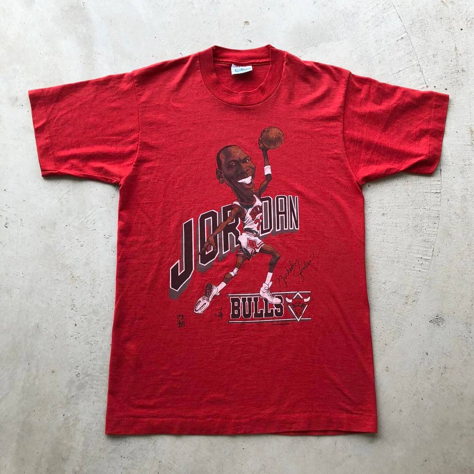Vintage Vintage 90s michael jordan Salem Tee Made in USA | Grailed