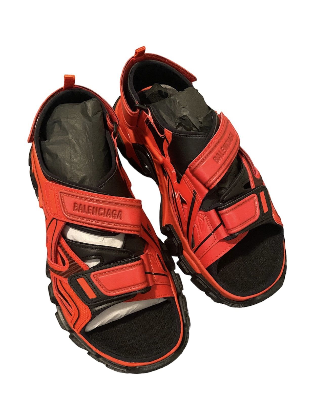 Balenciaga Balenciaga Track Sandals | Grailed