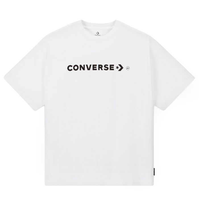 Converse Converse x Fragment Design FRGMT Logo Tee | Grailed