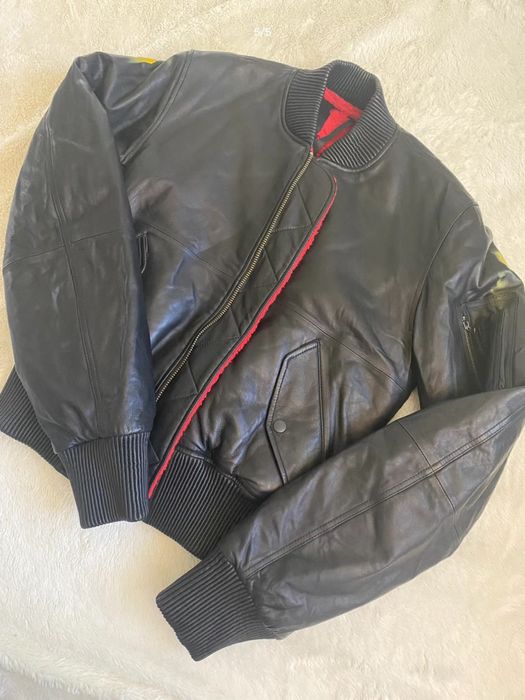 Vlone Worn by playboi carti Vlone X Scoloctgram leather jacket | Grailed