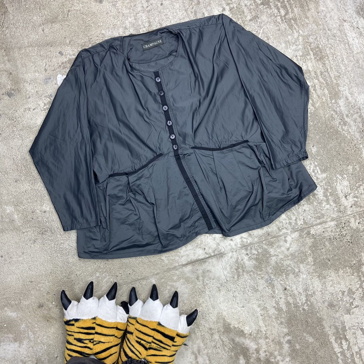 Japanese Brand GORECORE MULTIPOCKET VINTAGE NYLON BOXY JACKET 90s ...