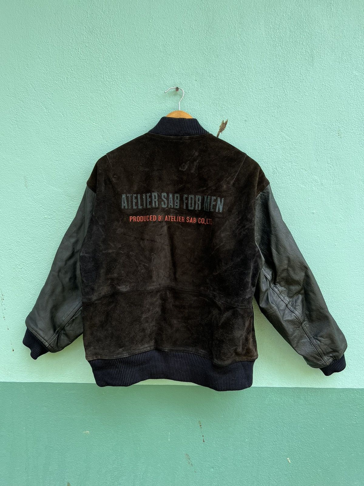 Japanese Brand × Varsity Jacket × Vintage Vintage Atelier Sab For Man ...