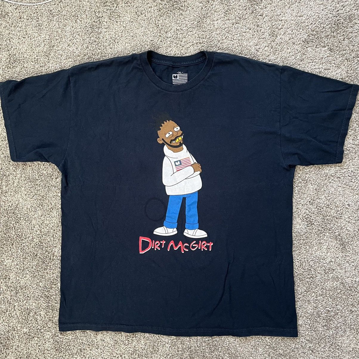 Wu Tang Clan Wu-Tang Shirt Size XL Rare ODB Simpsons WuTang Old Dirty ...