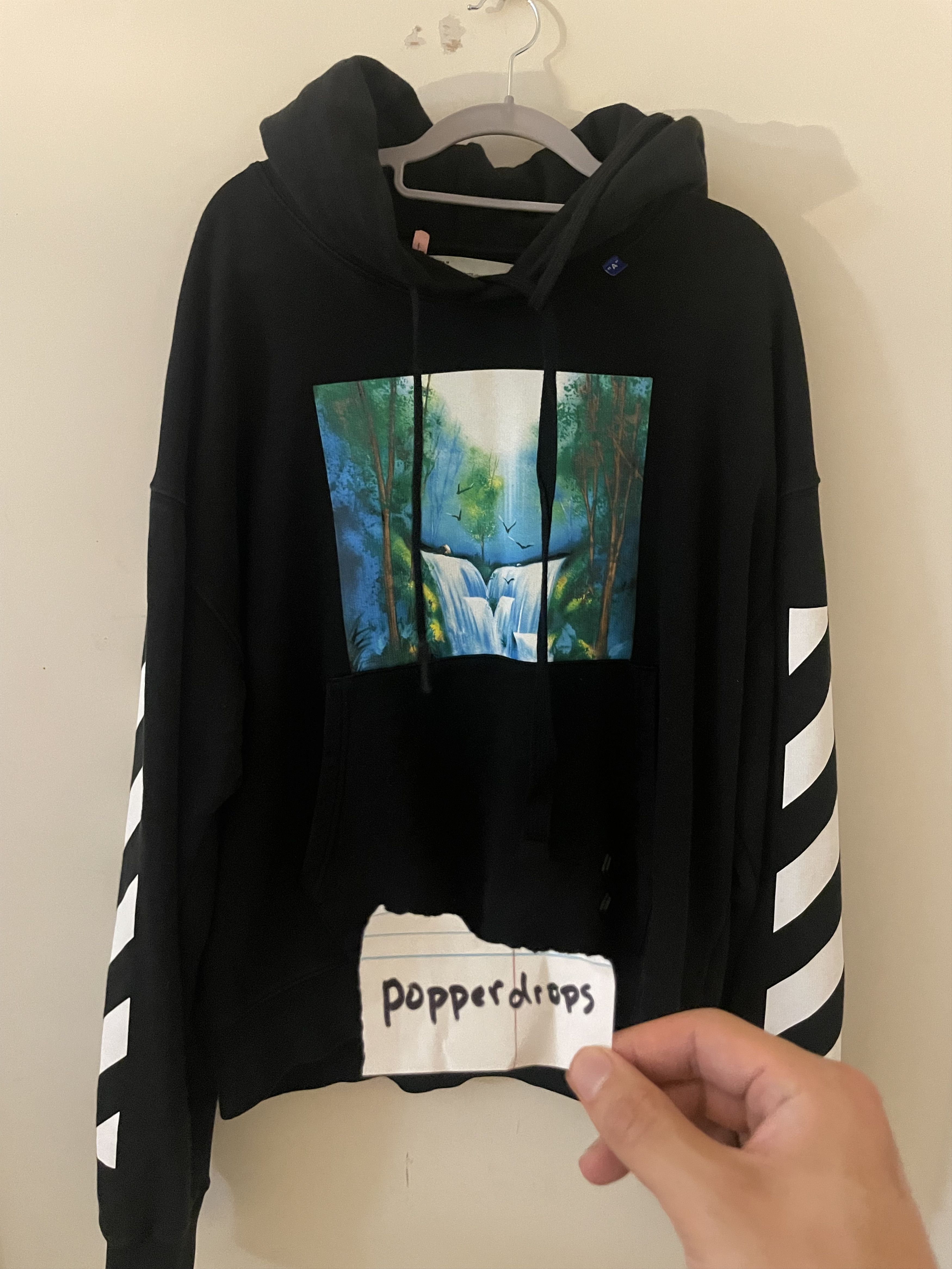 Off-White Off White Waterfall Hoodie | Grailed