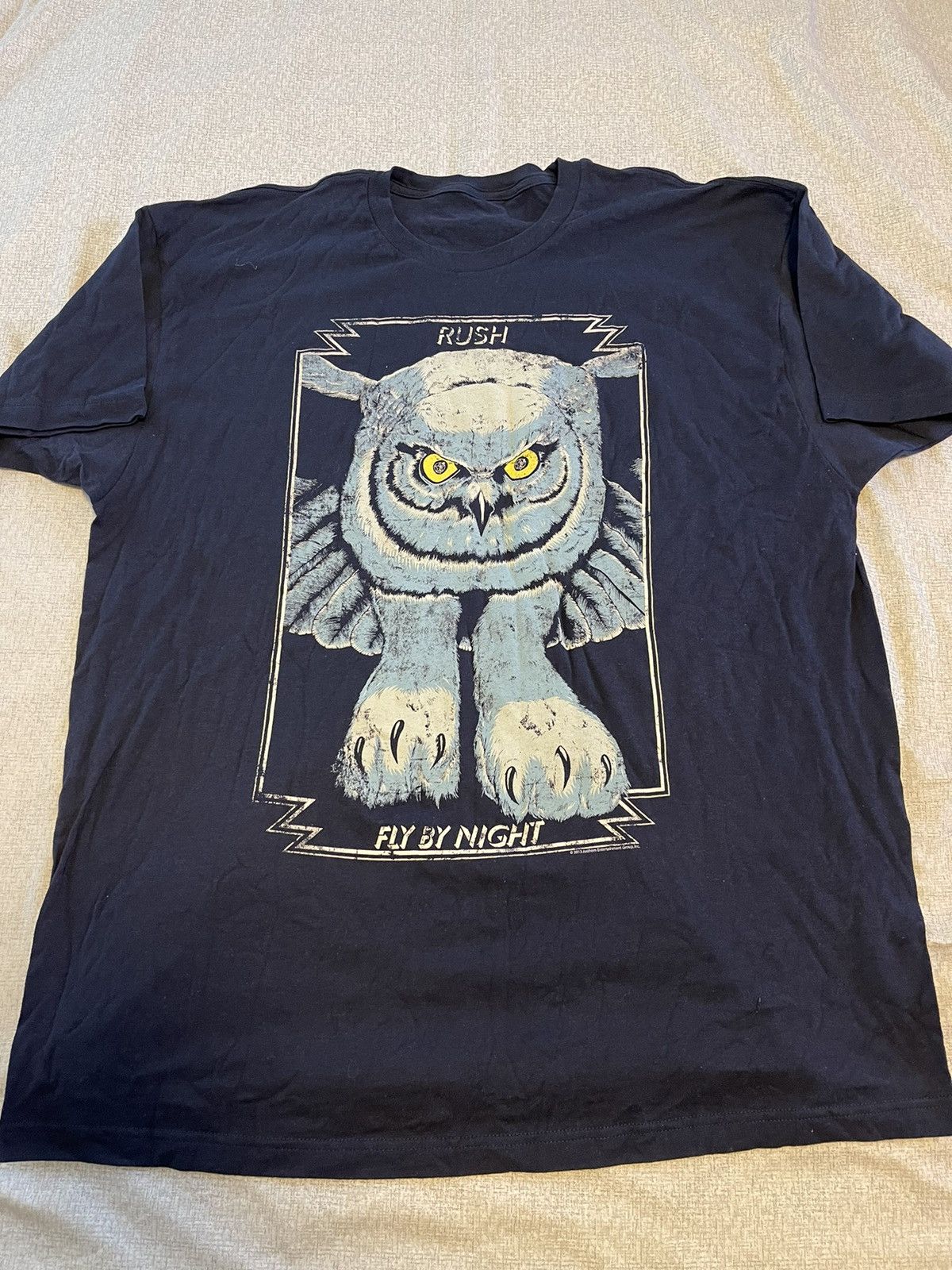 Gildan Rush 2XL T Shirt Men Rush Owl 2013 Navy Men | Grailed