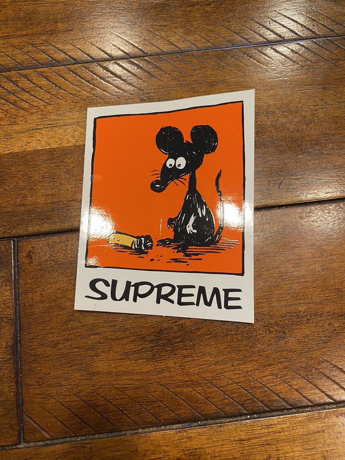 Supreme Supreme mouse sticker | Grailed
