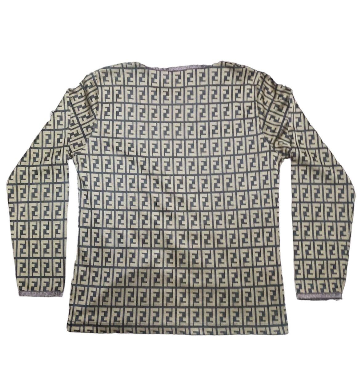 Vintage Fendi monogram long sleeve | Grailed