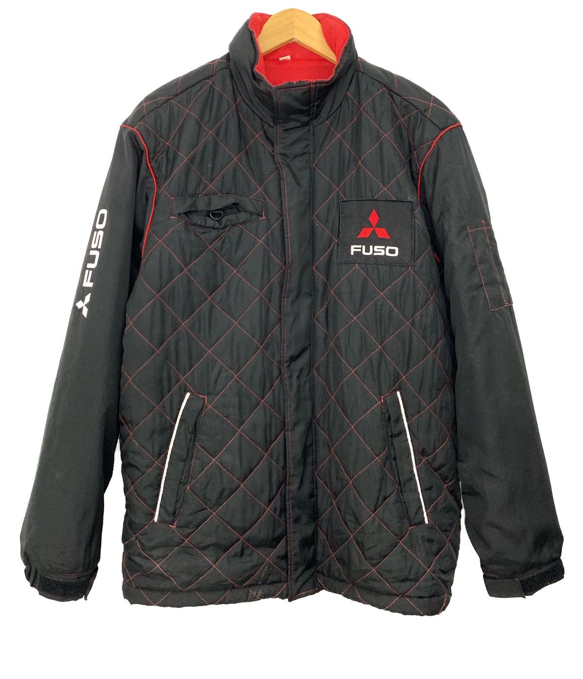 Sports Specialties 🇯🇵 Mitsubishi Fuso Quilted Racing Jacket Japan | Grailed