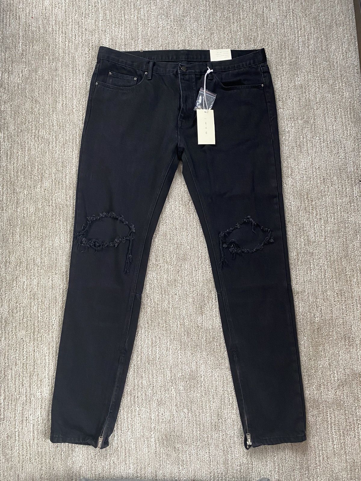 MNML MNML M1 Denim Pants Black | Grailed
