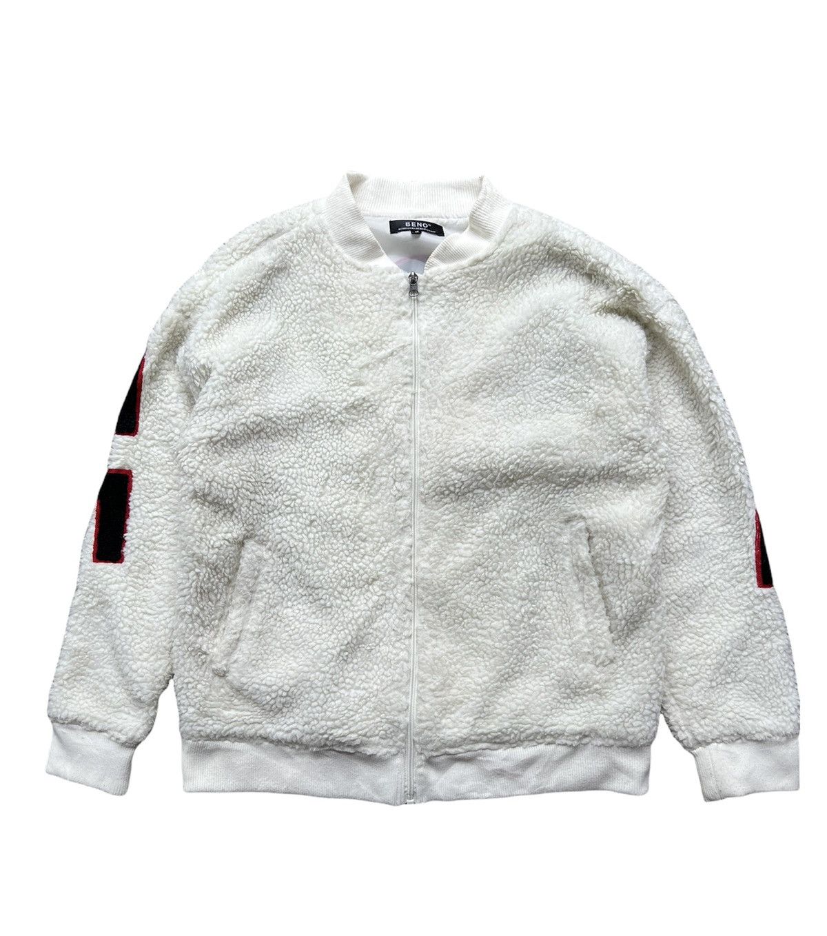 Japanese Brand × Streetwear 💥BENO TRIBUTE FLEECE DEEP PILE BOMBER ...