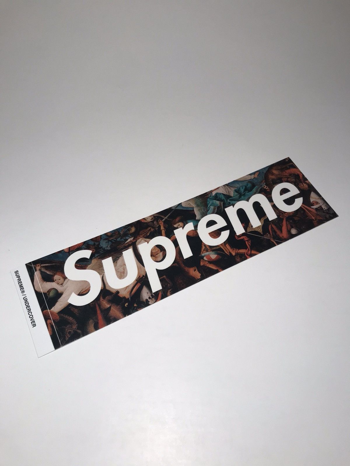 Supreme × Undercover Supreme Undercover Angels And Demons Box Logo ...
