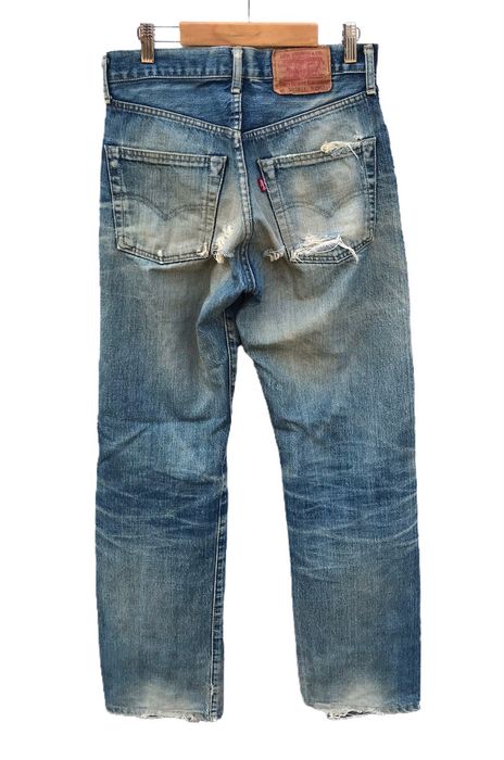 Levi's Vintage 90s levi’s big E 503 rusty wash selvedge denim jeans ...