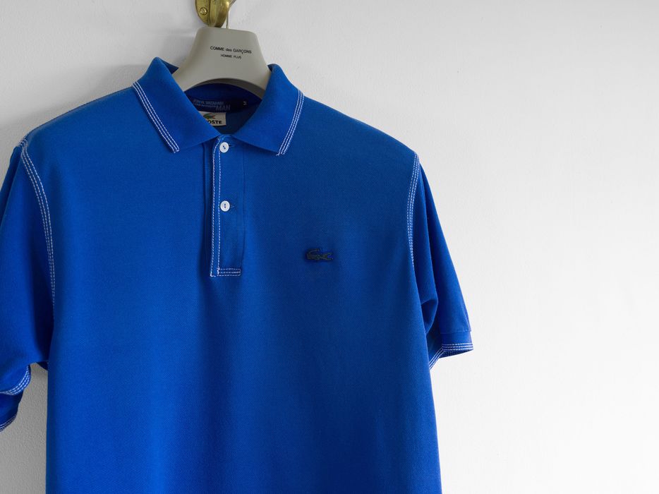 Junya Watanabe JUNYA WATANABE MAN x LACOSTE RECONSTRUCTED POLO SHIRT ...