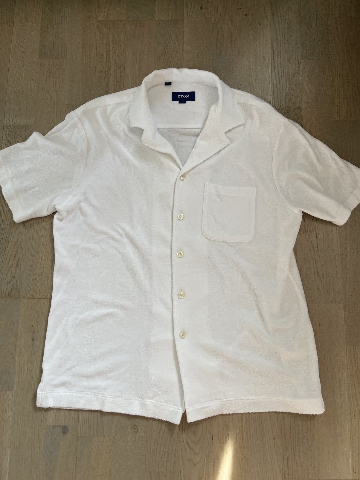 Eton ETON shirt real sizes in photos by tape measure | Grailed