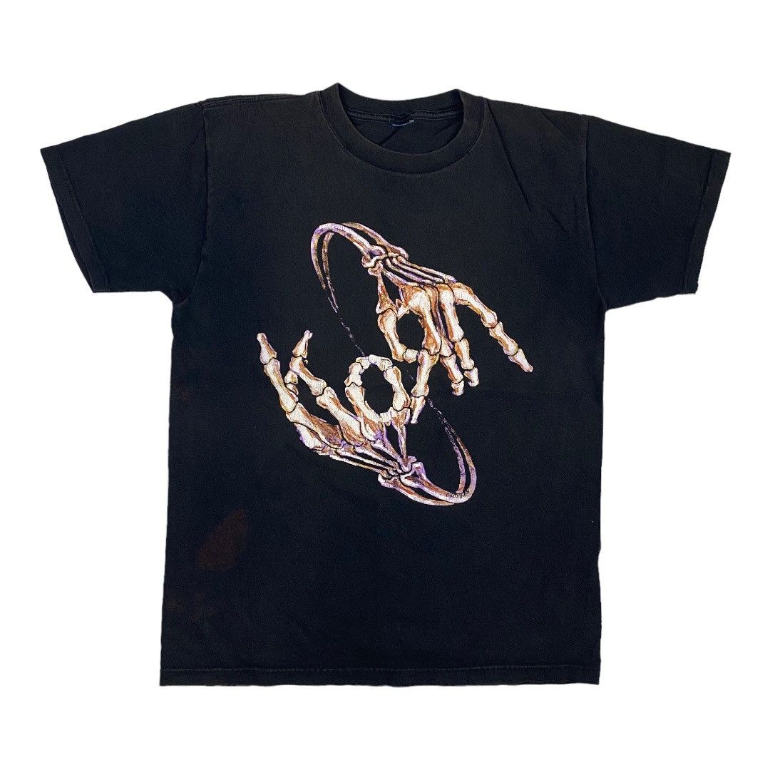 Vintage Korn ‘Skeleton hand’ 00’s | Grailed