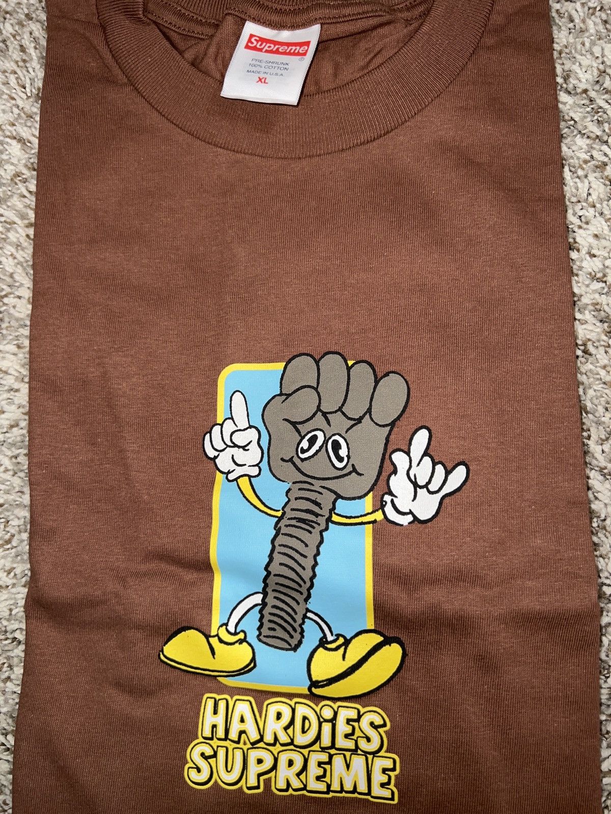 Hardies Hardware × Supreme Supreme Hardies bolt tee | Grailed