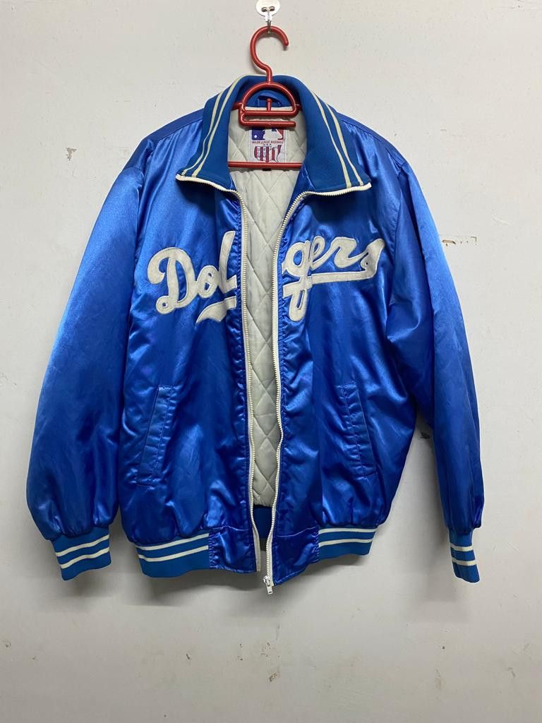 Los Angeles Dodgers × MLB × Streetwear Vintage Dodgers Baseball Satin ...