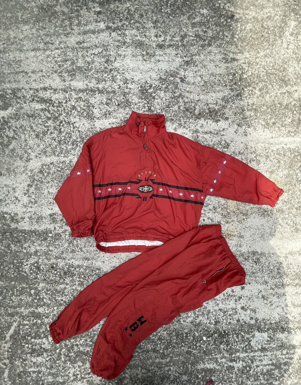 Bogner × Streetwear × Vintage Bogner vintage set track pant + jacket ...
