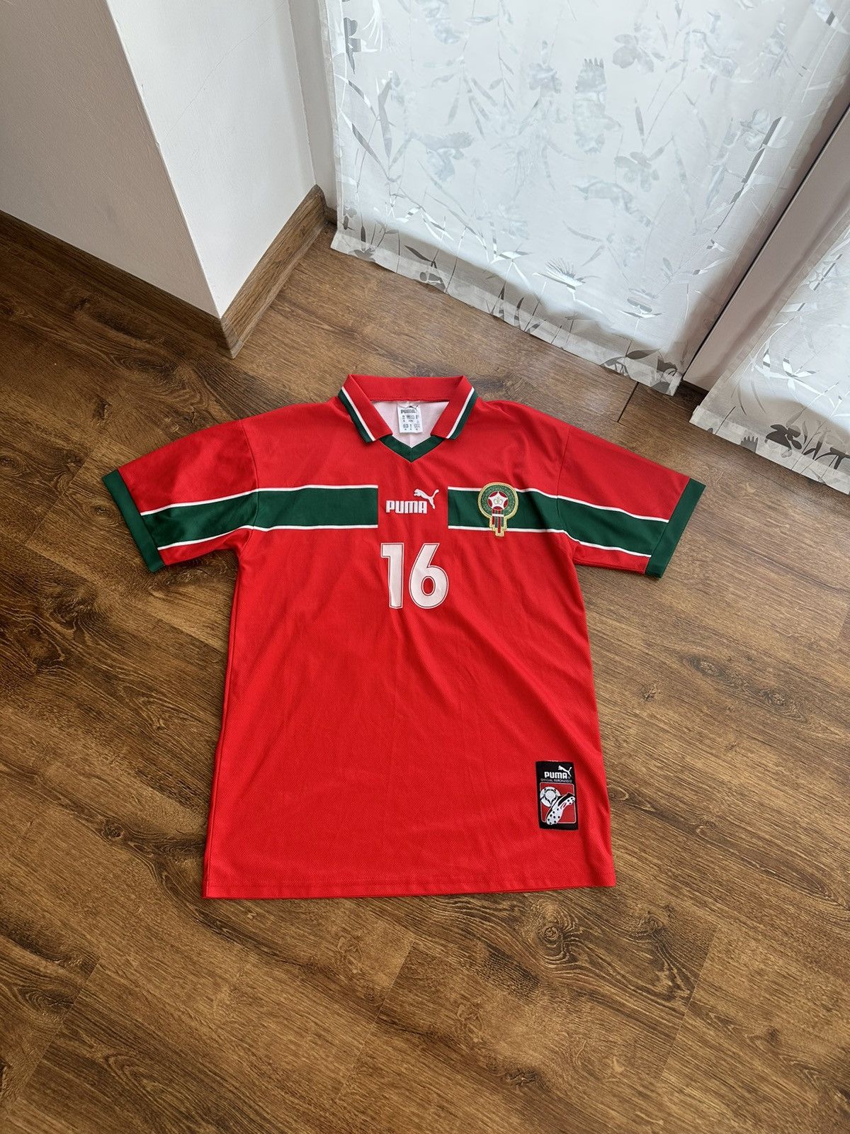 Vintage MOROCCO 1998 2000 HOME FOOTBALL SHIRT SOCCER JERSEY PUMA | Grailed