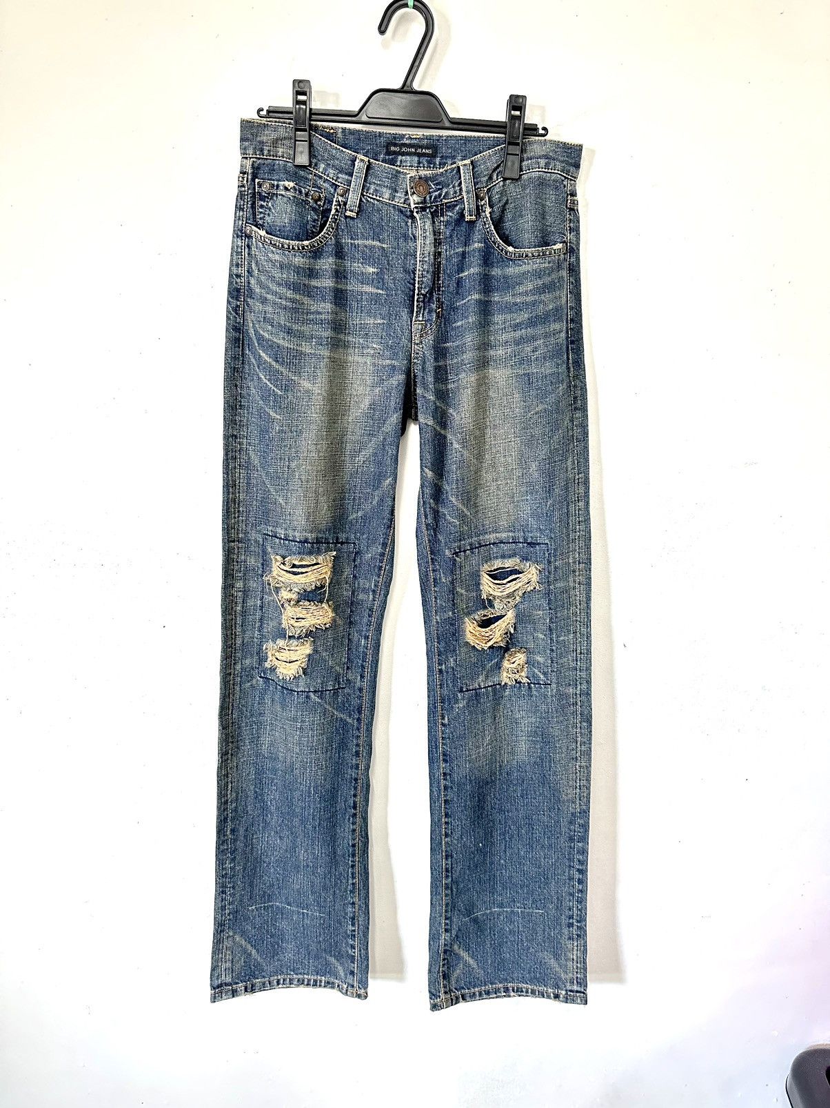Big John Rare Japan Design Big Johns Denim Jeans | Grailed