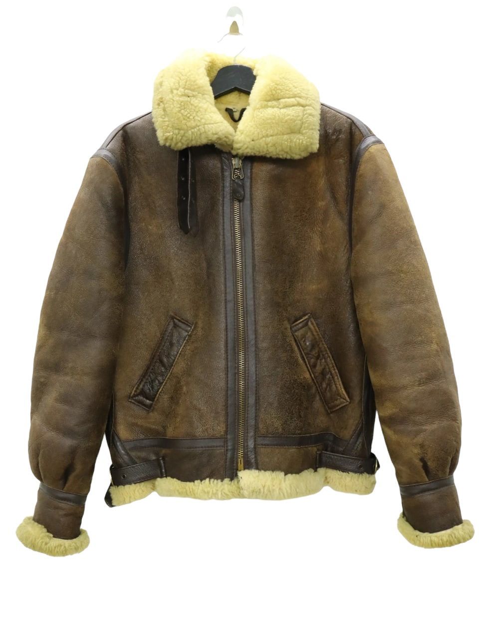 Schott SCHOTT TYPE B-3 SHEARLING LEATHER USAAF FLIGHT BOMBER JKT | Grailed