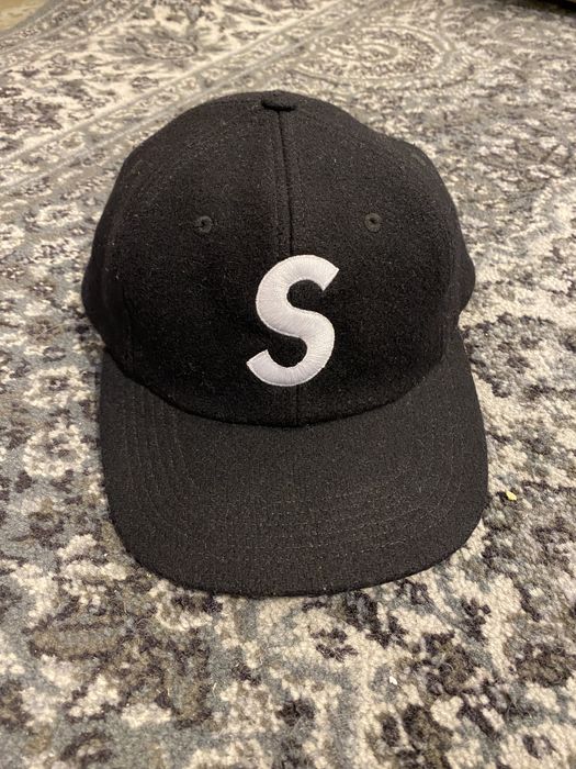 Supreme Supreme Wool S Logo Hat (FW15) Black | Grailed