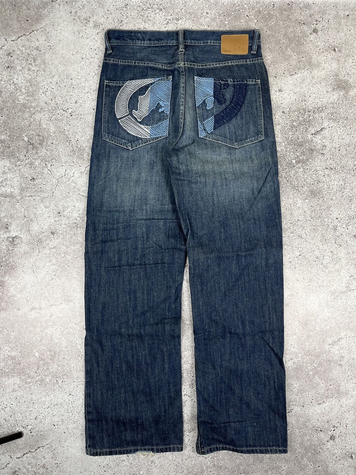 Ecko Unltd. × Streetwear × Vintage ECKO Unltd Vintage Denim Pants Baggy ...