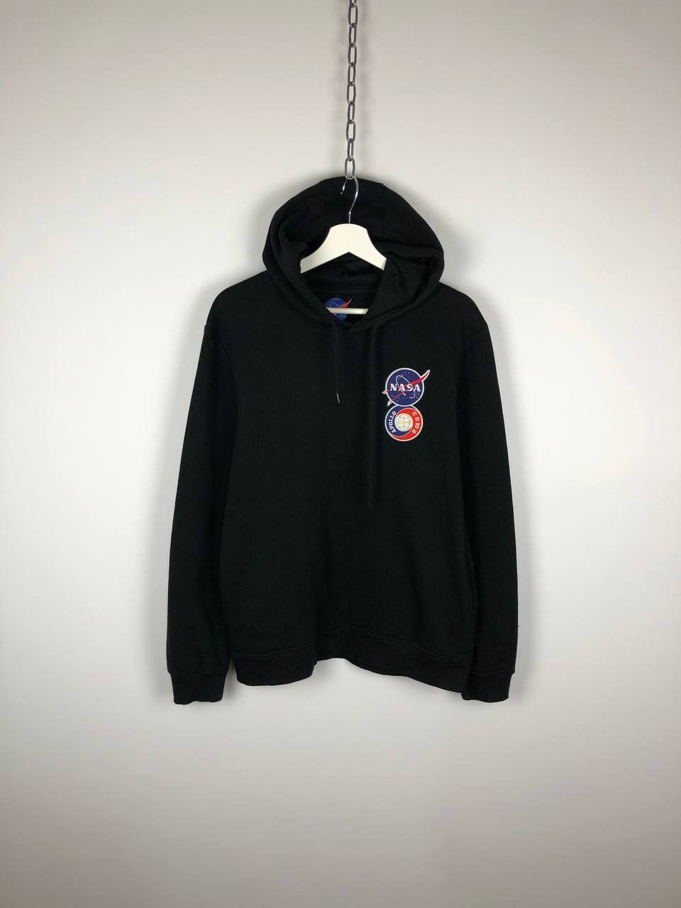 Nasa Nasa Apollo Black Hoodie Big Back Logo size M | Grailed