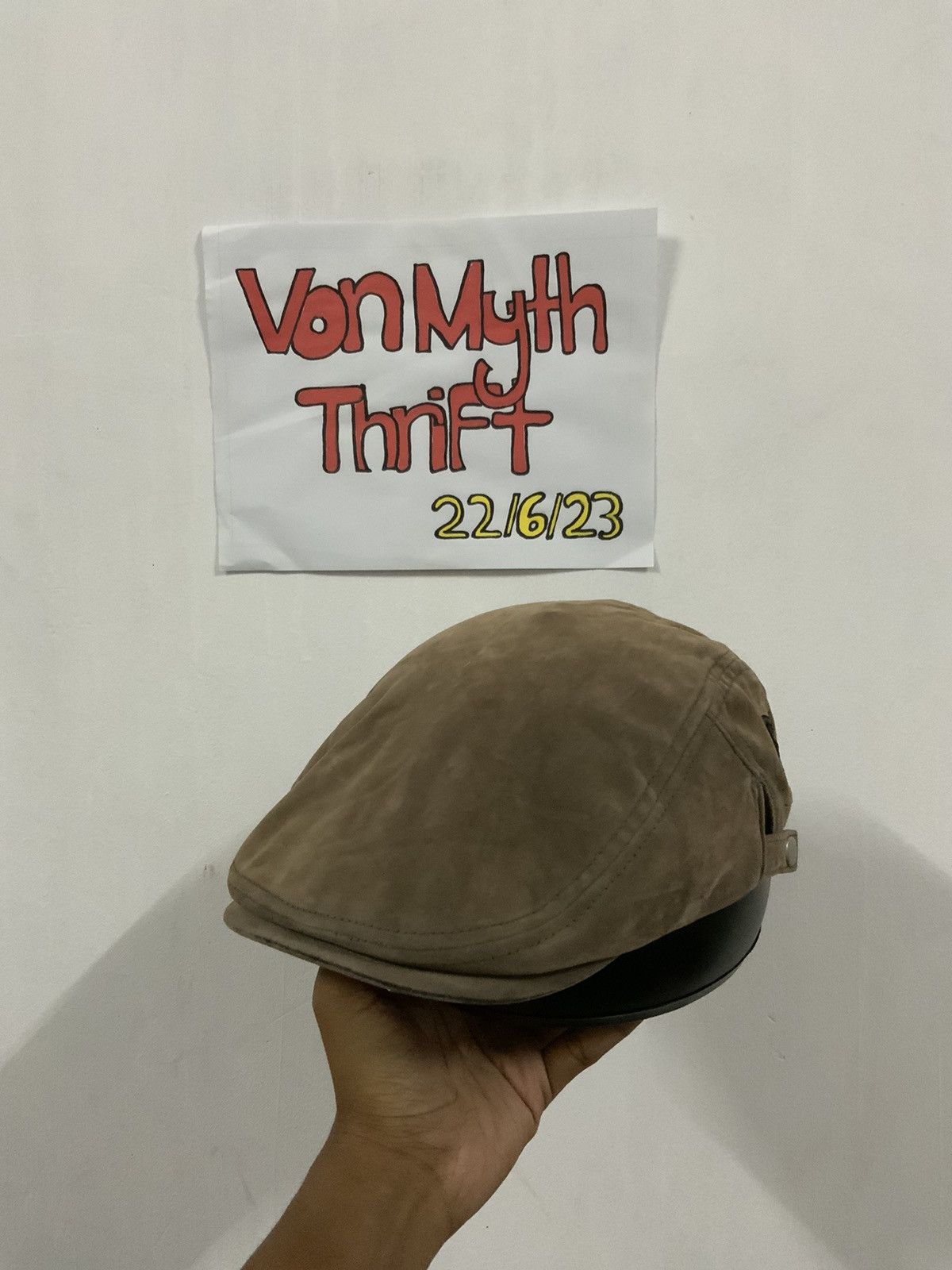 Archival Clothing Vintage Velvet G.T Hawkins Japan Flat Baretta Hat ...