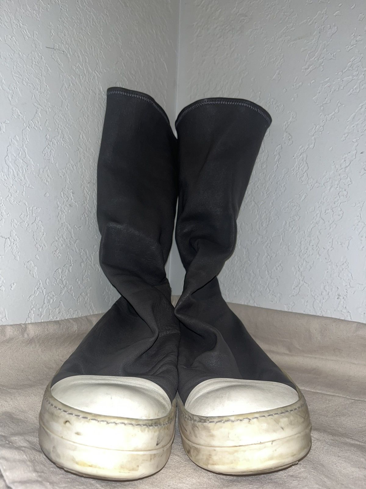 Rick Owens Rick Owens Mainline Sock Ramones 42 | Grailed