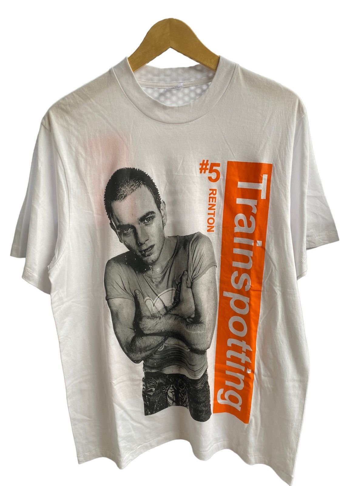 Vintage Bootleg Trainspotting Mark Renton Shirt | Grailed