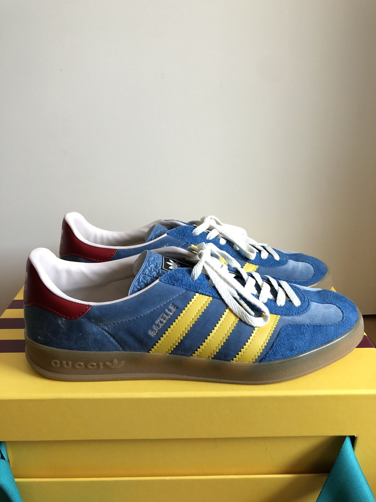 Adidas × Gucci Gucci Adidas Gazelle Blue LAST PRICE DROP!!! | Grailed