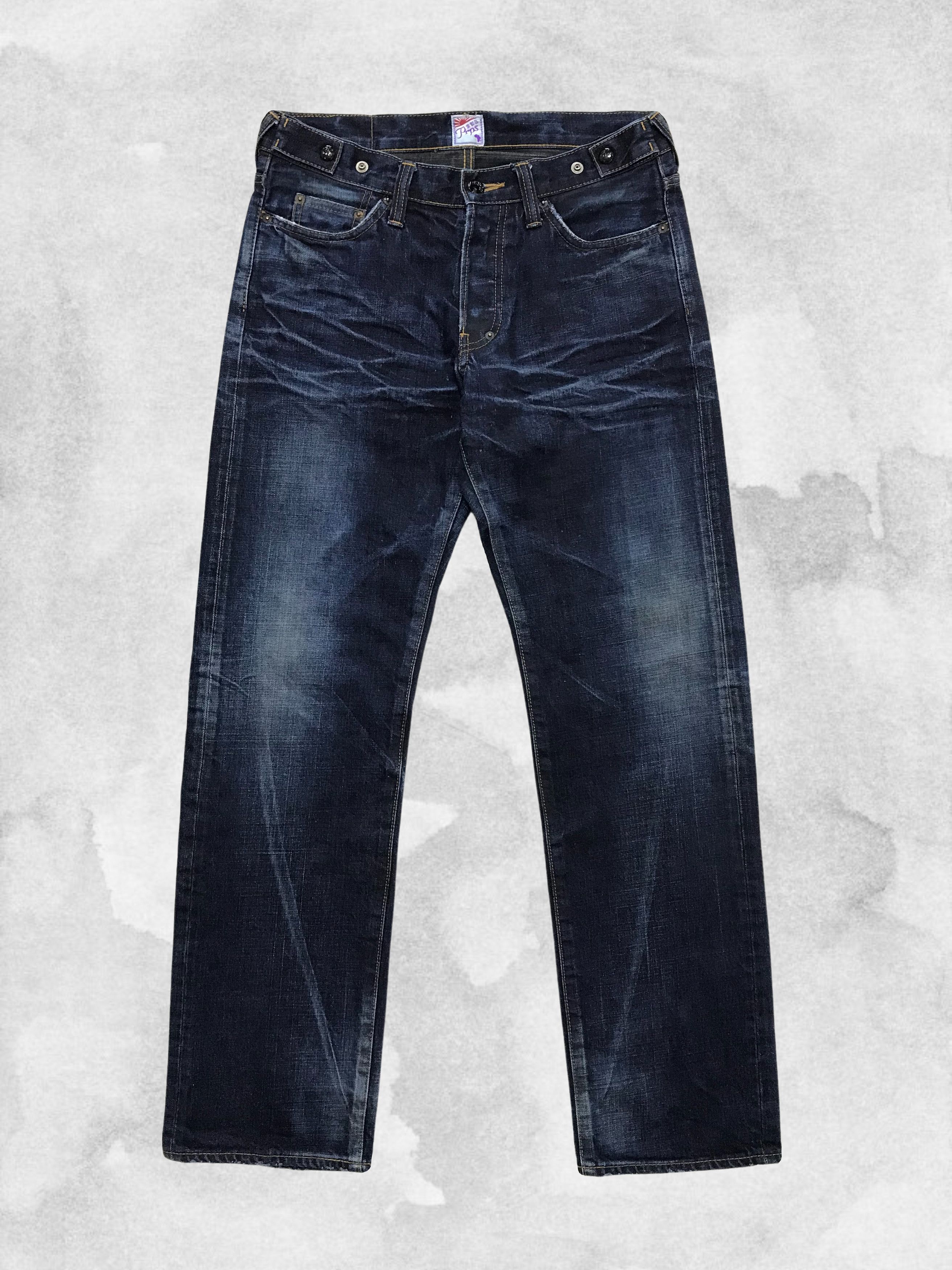 Japanese Brand × Prps PRPS Distressed Denim Straight Jeans Pants Men's ...