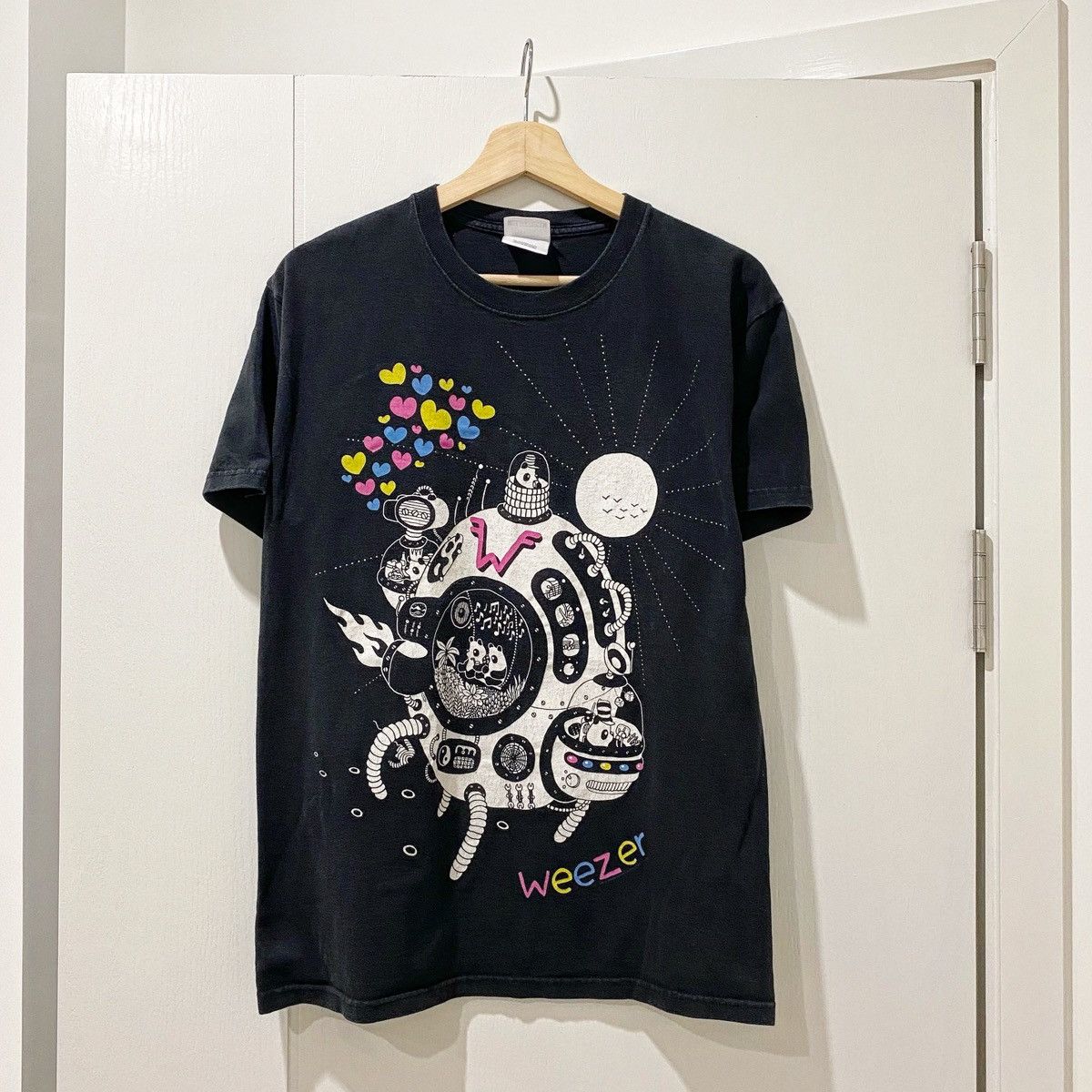 Vintage Vtg.00s Weezer - Outer Space Panda | Grailed