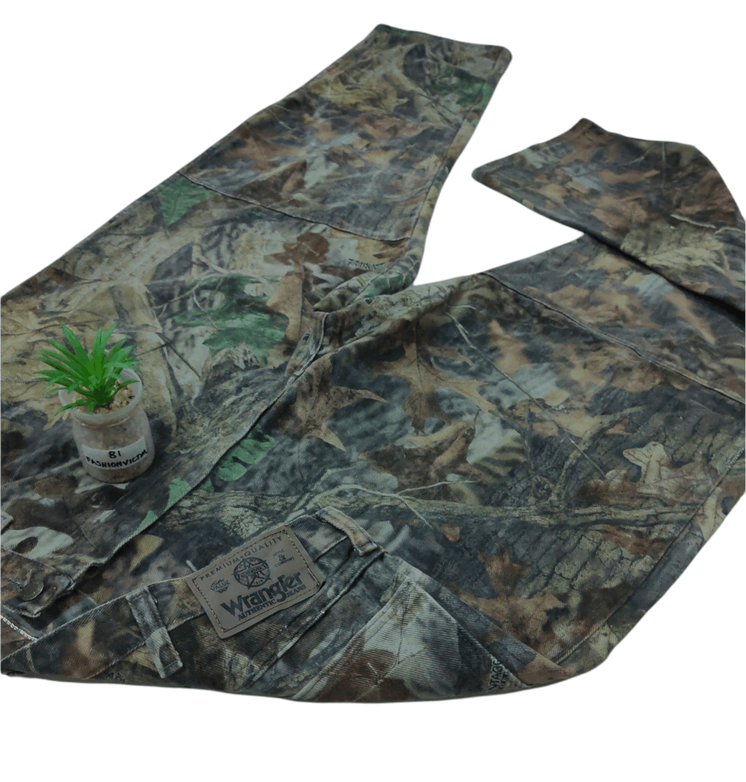 Vintage × Wrangler Wrangler Double Knee x Realtree Advantage Timber ...