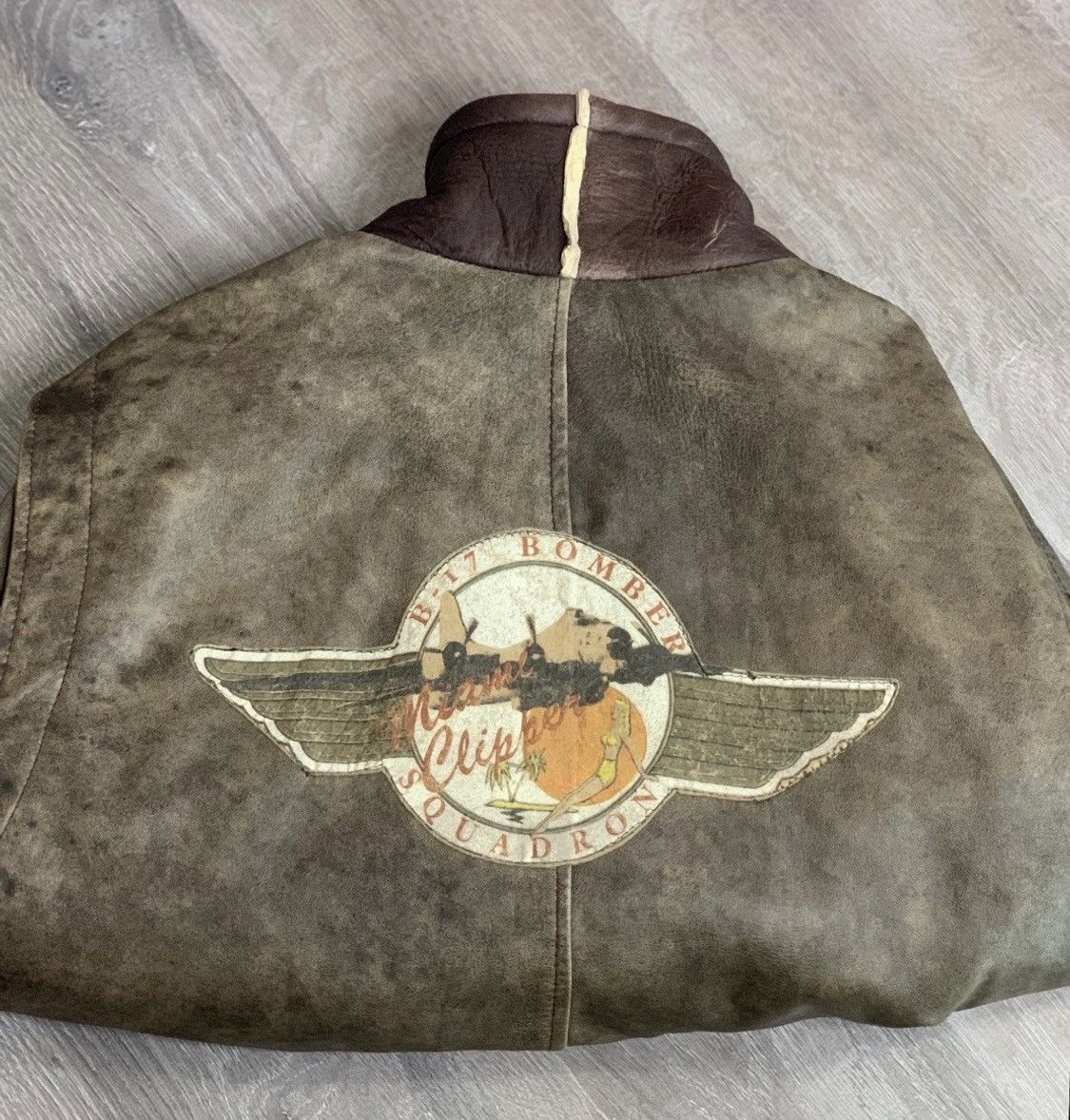 Vintage Pilot’s leather jacket vintage 90’s | Grailed