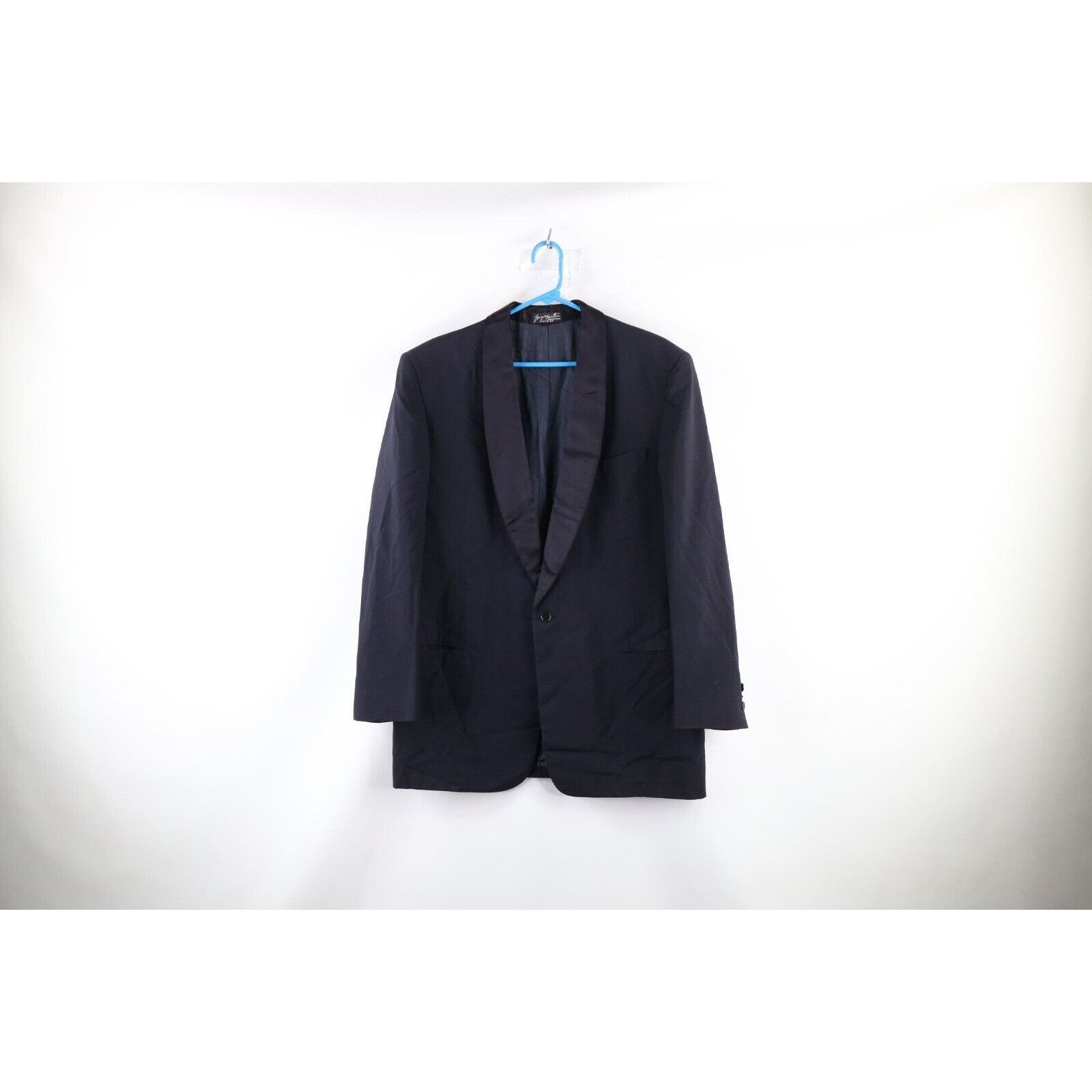 Vintage Vintage 50s Rockabilly Prom Smoking Tuxedo Jacket Navy | Grailed